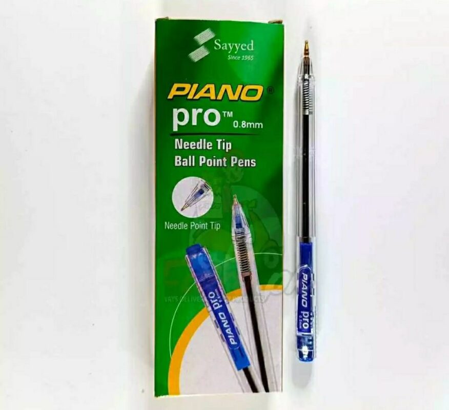 Piano Pro Ball Point 0.8mm – 10 pcs – Pencil Mall