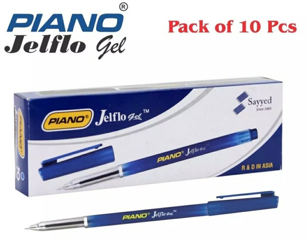 Piano Jelflo Gel Pen – 10 pcs – Pencil Mall